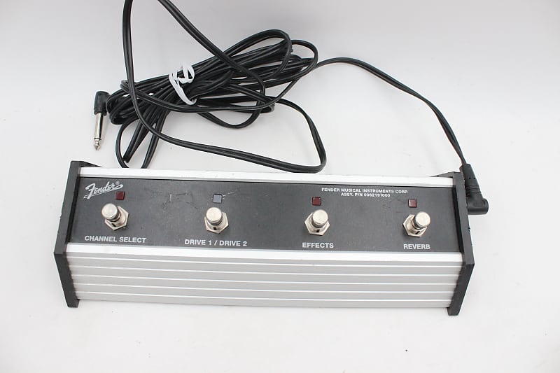 Fender 4 Button Footswitch p/n 0062191000 w/ cable | Reverb