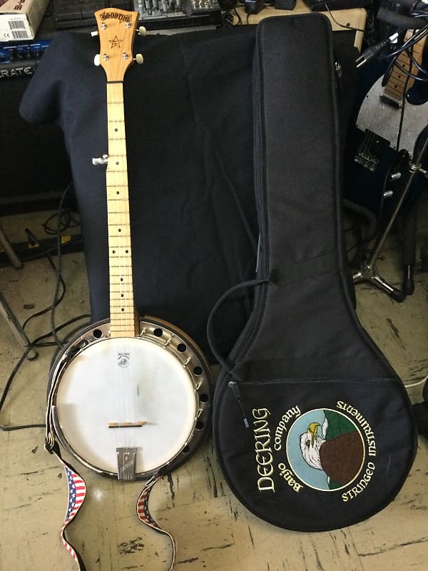 Deering 5 string banjo w resonator | Reverb