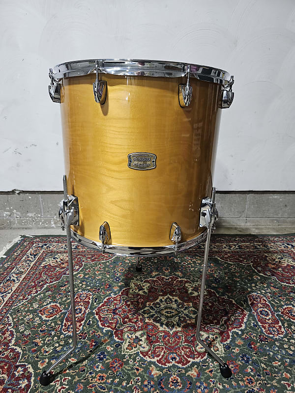 Yamaha Stage Custom Birch 16" Floor Tom Natural Excellent! | Reverb