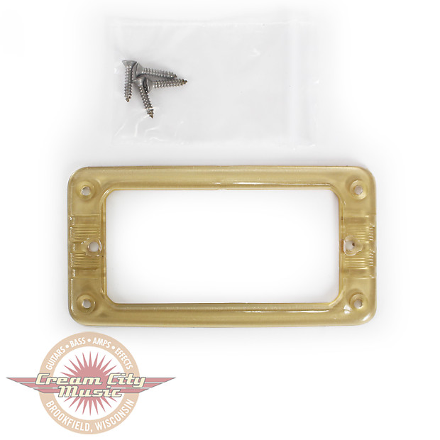 TV Jones Gold Gretsch Pickup Bezel for TV Jones Retrofit | Reverb