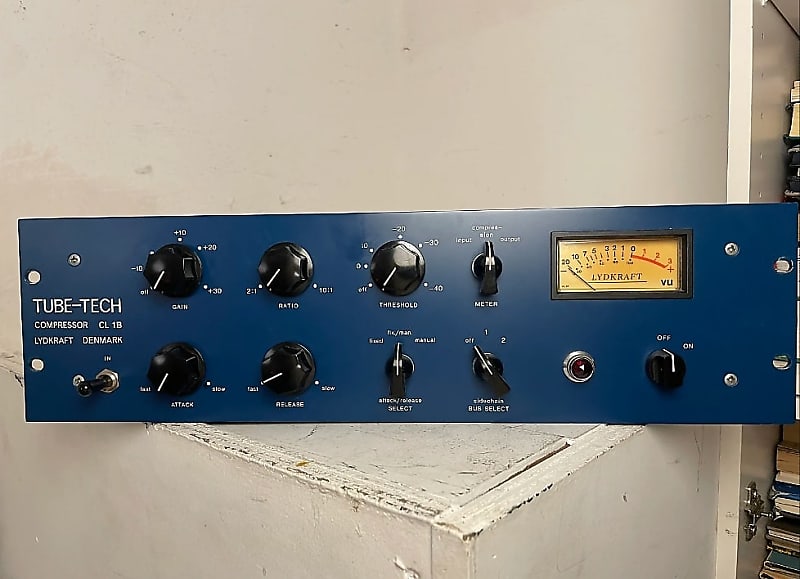 Tube-Tech CL 1B Mono Opto Compressor 2010s - Blue | Reverb