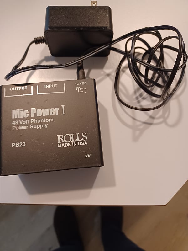 Rolls Mic Power I 2006 - Black Matt | Reverb