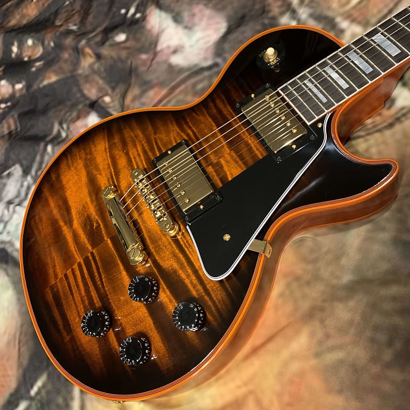 ORANGE WIDOW 🍊🕷! 2023 Gibson Custom Shop M2M Les Paul | Reverb France