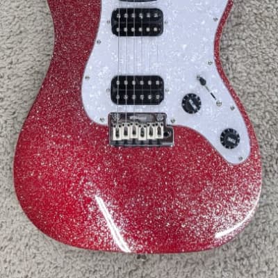JET JS500 S-Style HH - Red Sparkle | Reverb