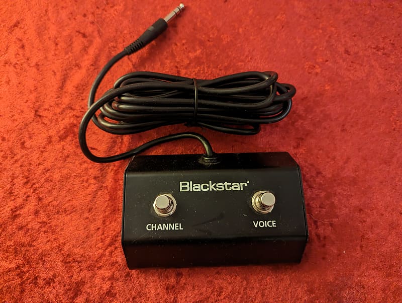 Blackstar Two Way Footswitch Amp Pedal Stompbox Black Star | Reverb