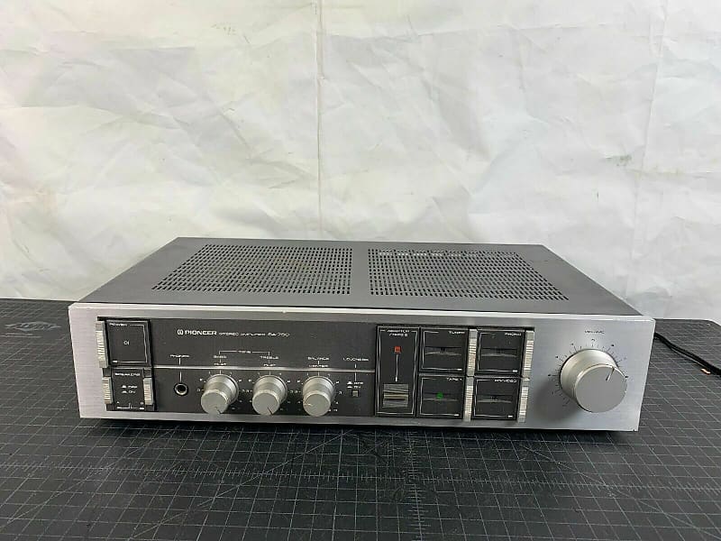 Vintage Pioneer SA 750 Amplifier Powers On great working | Reverb
