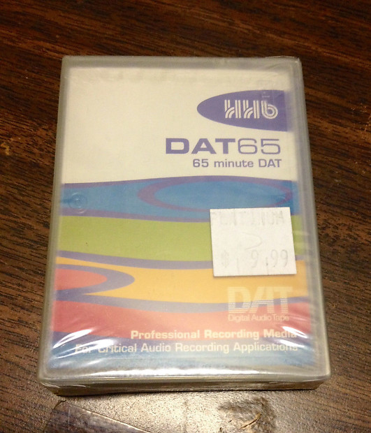 HHB DAT65 - 65 minute Digital Audio Tape (DAT) NEW!! SEALED!! | Reverb