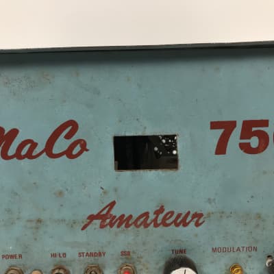 Maco 750 Linear Tube Amplifier Radio | Reverb
