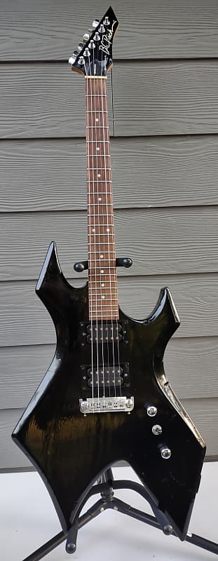B.C. Rich Warlock Bronze Series WGBK 2002 - Black Previously | Reverb