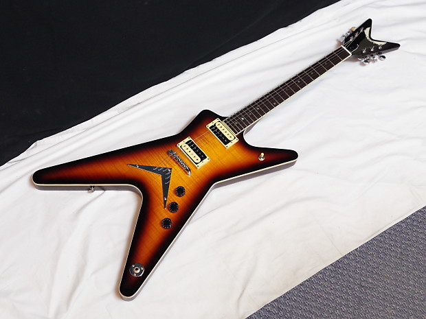 DEAN ML 79 electric GUITAR in Trans Brazilia ML79 new - Flame | Reverb