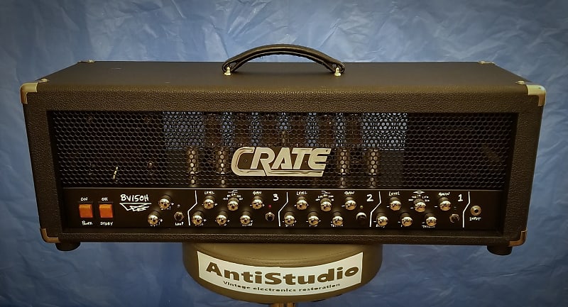 Crate BV150H W/ Original 4 Button Footswitch | Reverb