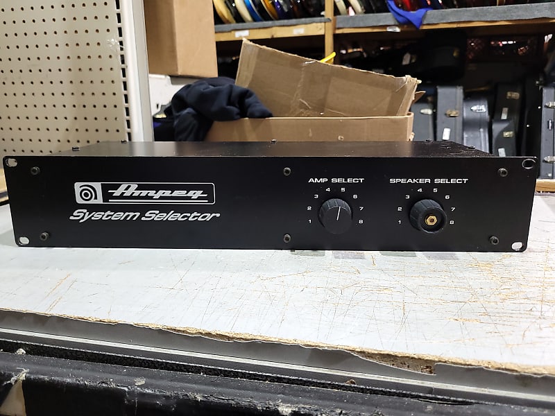 Ampeg System Selector Amp Sb Reverb