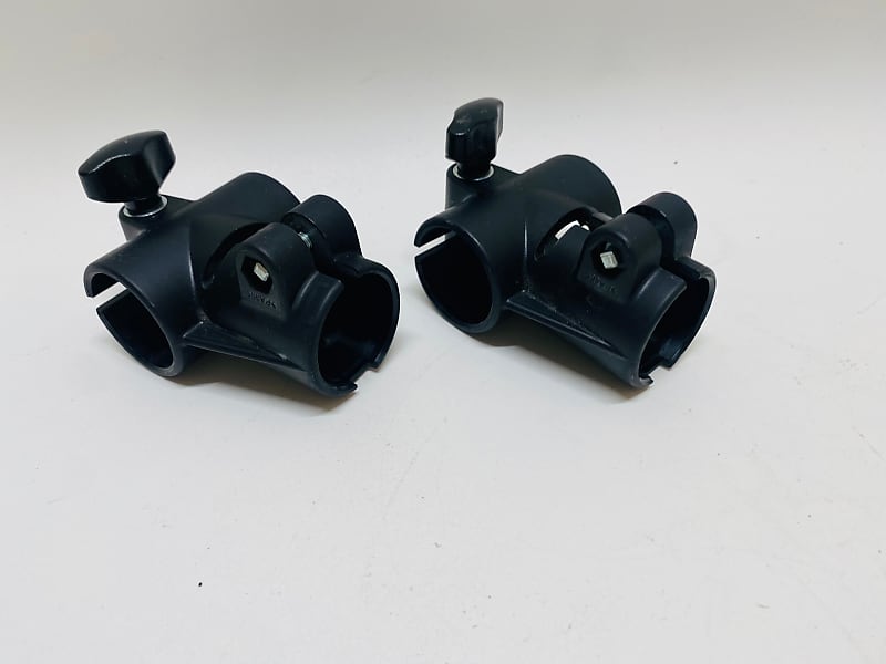 Pair of Yamaha Drum Rack Tube T Clamp Joint DTX | Reverb