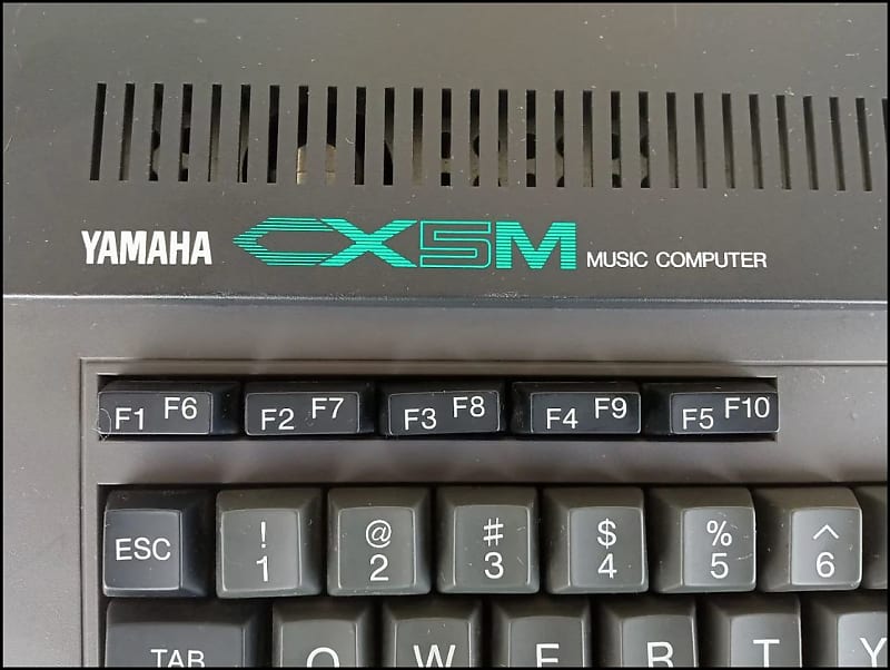 Yamaha CX5M personal Music Computer 1980's VINTAGE | Reverb