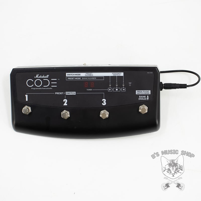 Used Marshall PEDL-91009 CODE 4-Way Stompware Footswitch | Reverb