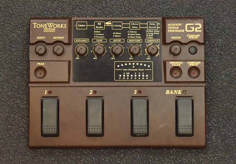 Korg ToneWorks G2 - Acoustic Guitar Processor, Recent | Reverb