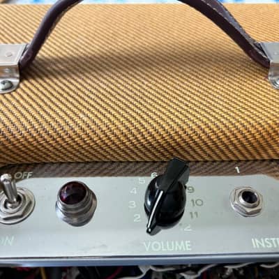 Fender 57 champ amp, chassis and tubes (F51) 2023 Brand New | Reverb