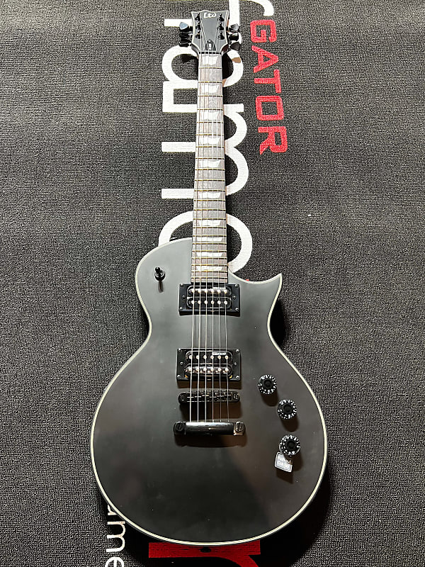 ESP LTD Eclipse EC-256 Electric Guitar - Black Satin | Reverb