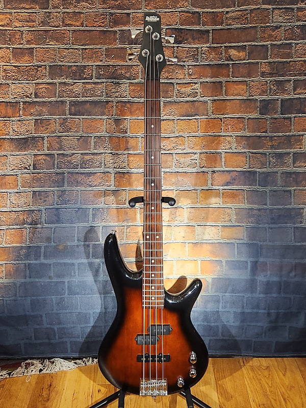 Ibanez Gio Soundgear Bass Red Burst Free Set Up | Reverb