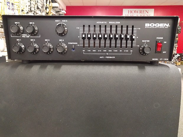 Bogen Communications, Inc. CT-100B Black | Reverb