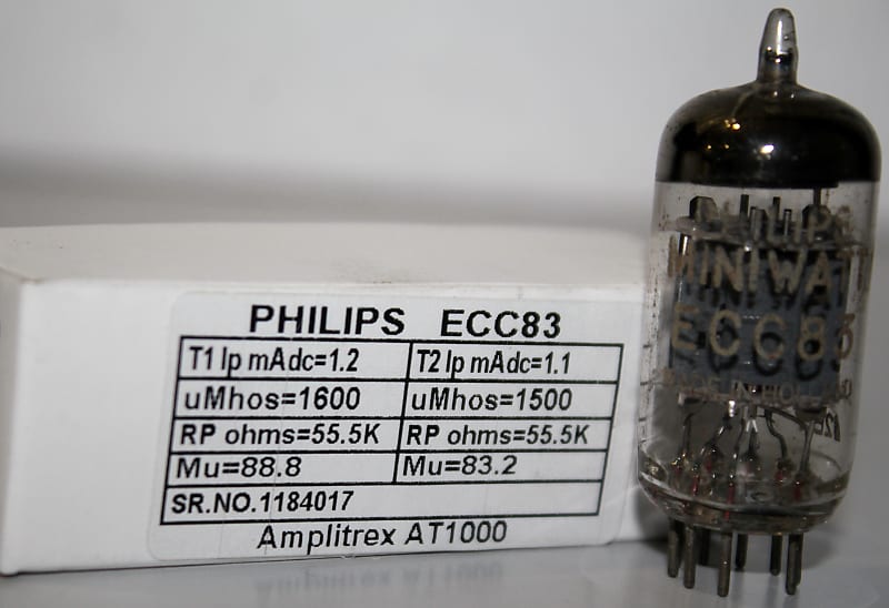 ECC83 Philips Miniwatt I63 2B made in Holland Qty 1 Pc | Reverb
