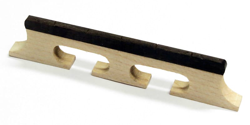 Sinners Music Banjo Bridge 4-string Maple 3 Footed | Reverb