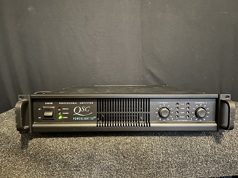 QSC Powerlight 2.0HV 2000W Professional Amplifier 2 Channel | Reverb