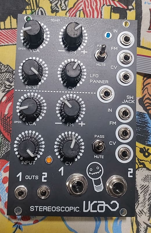 Blue Lantern Modules Stereoscopic Duo VCA | Reverb