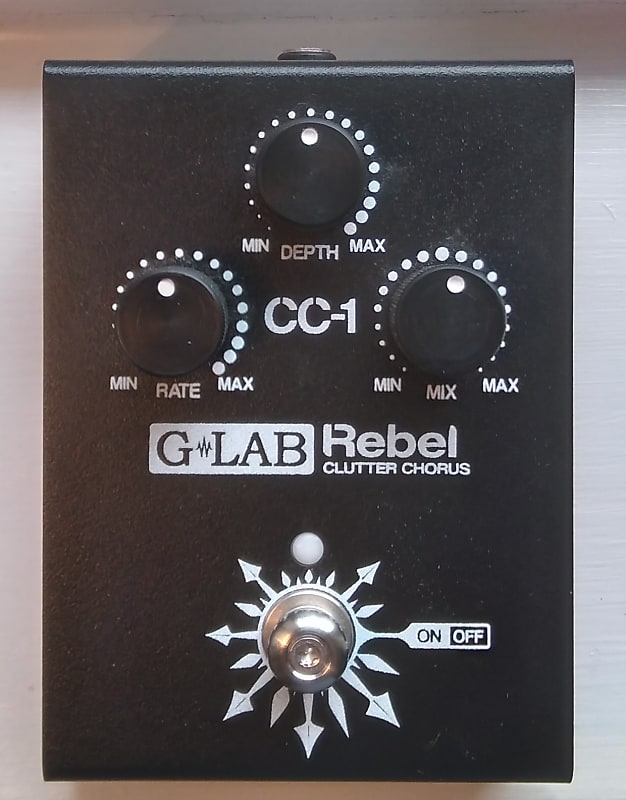 G-Lab Rebel CC-1 Clutter Chorus pedal, boxed | Reverb UK