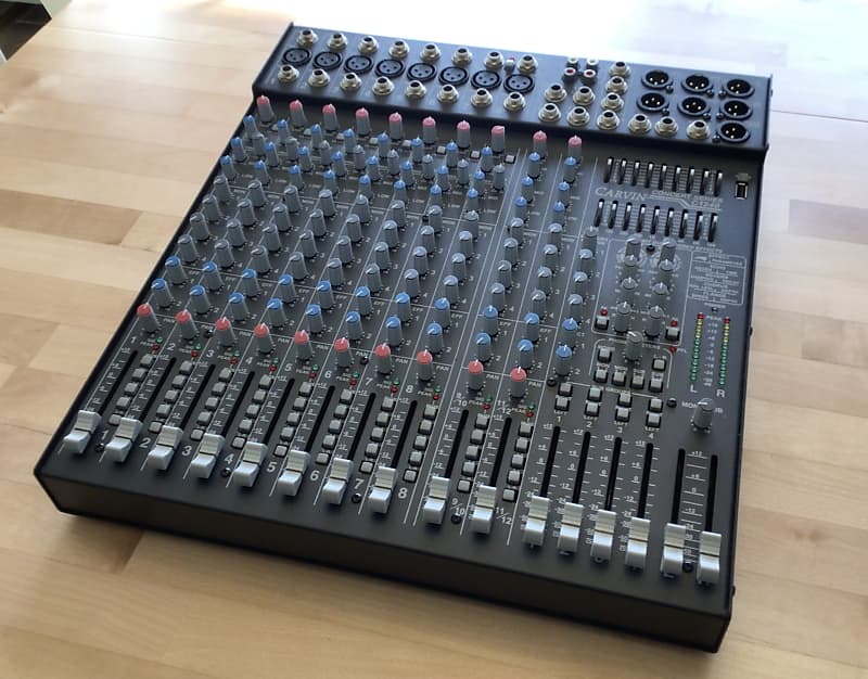 Carvin C1240 12 CHANNEL 4-BUS MIXER W/ 6CH SENDS, 3 BAND CH | Reverb