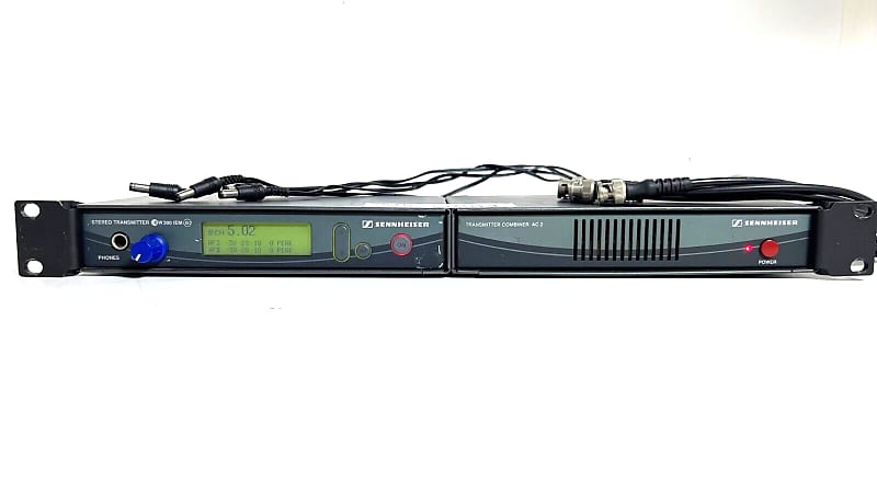 Sennheiser EW300 IEMG2 Transmitter Combiner AC 2-Freq | Reverb