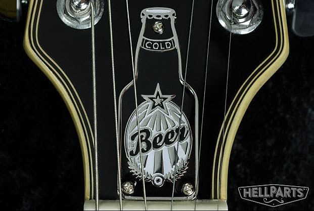 HellParts 3-Hole Brass Epiphone® Style Cold Beer Truss Rod | Reverb