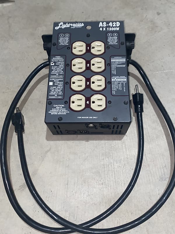 Lightronics AS-42 Portable Dimmer Pack | Reverb