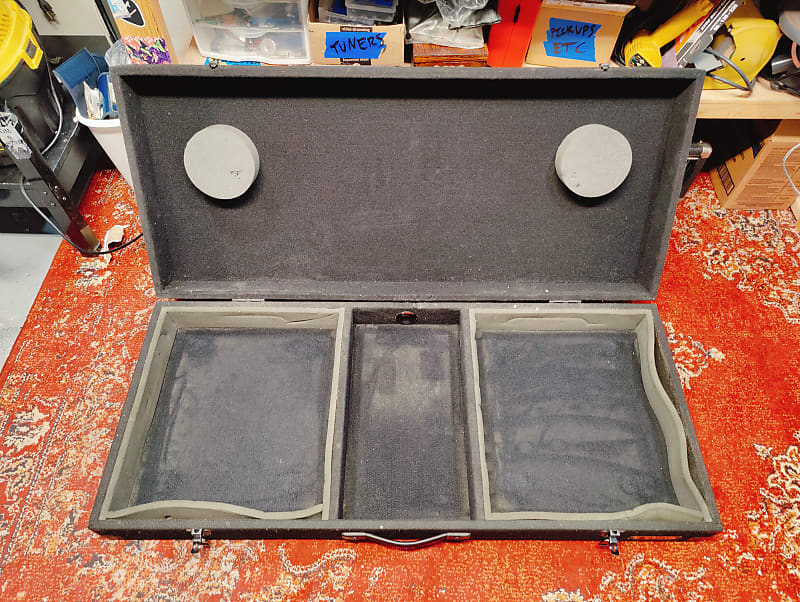 Odyssey Dual Turntable DJ Case/Coffin Road Case - Black | Reverb