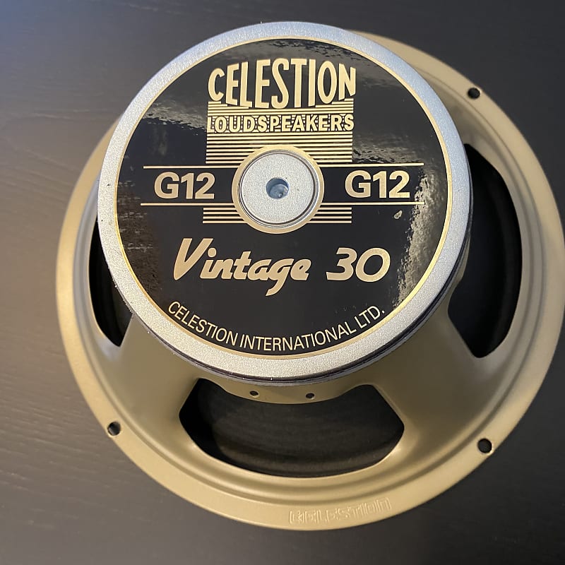 Celestion Vintage 30 12" 60W 16 Ohm Speaker 2010s - Black | Reverb