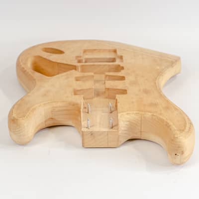 Raw Super Strat Body w/ Recess for Floyd Rose, Routed for HSS | Reverb