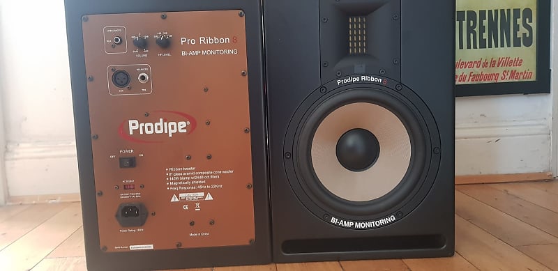Prodipe Ribbon Pro 8 Monitors 2011 Black (Pair) | Reverb
