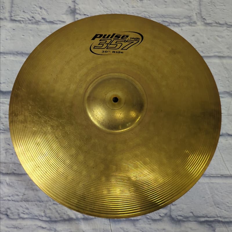 Pulse by Paiste 357 20" Ride Cymbal | Reverb