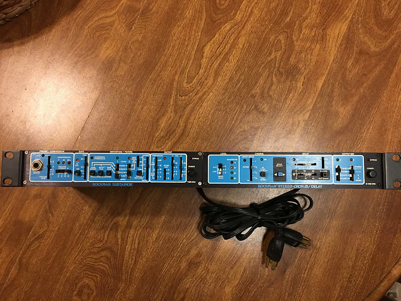 Rockman Sustainer, Stereo Chorus Delay, Dual Rack Mount 1985 | Reverb