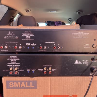 dbx 4bx dynamic range expander 1980 - black - just the top | Reverb