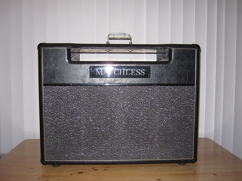 vintage combo cab Matchless DC-30 amp 1991 black 1992 Mark | Reverb