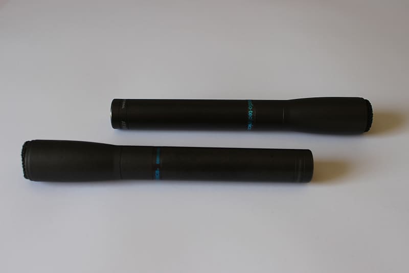 Audio-Technica ATM 10a x2 1980s Grey/silver | Reverb