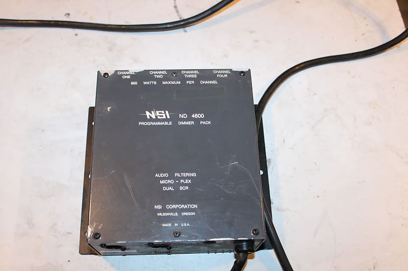 NSI ND 4600 4-Channel 600-Watt per Channel Programmable | Reverb