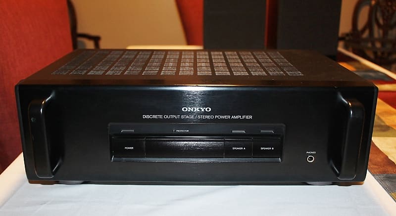 Onkyo M-501 2 Channel Stereo Power Amplifier Made in Japan! | Reverb
