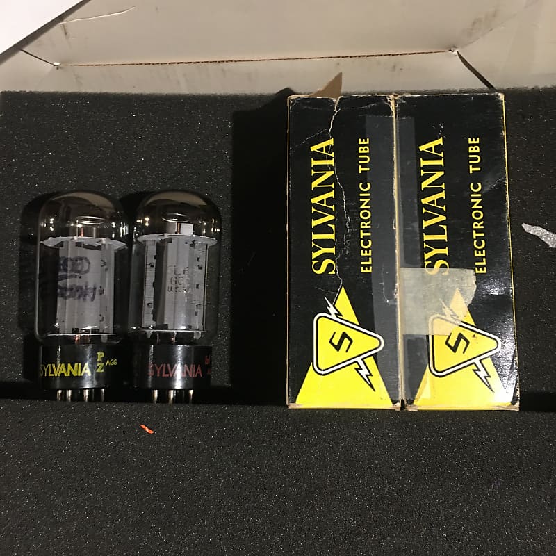 Sylvania 6L6GC Pair | Reverb UK