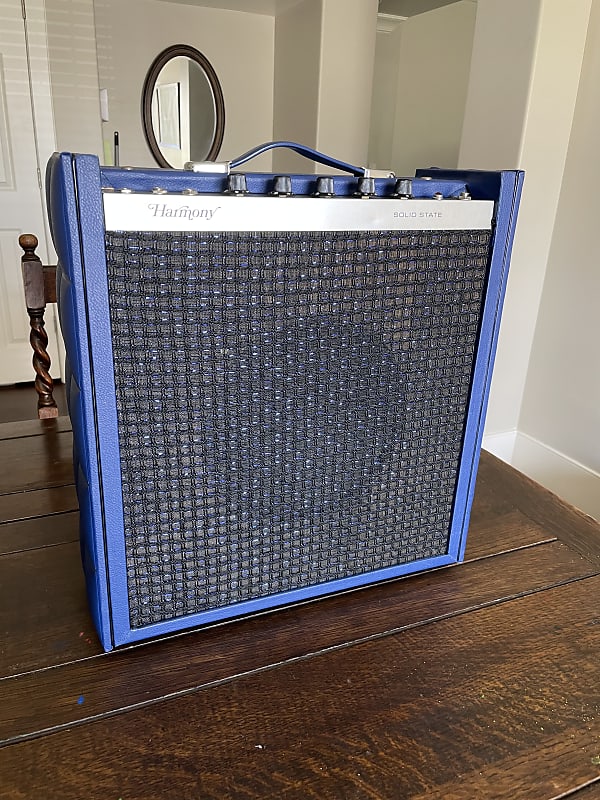Harmony H1710 1970’s - Blue Tolex | Reverb