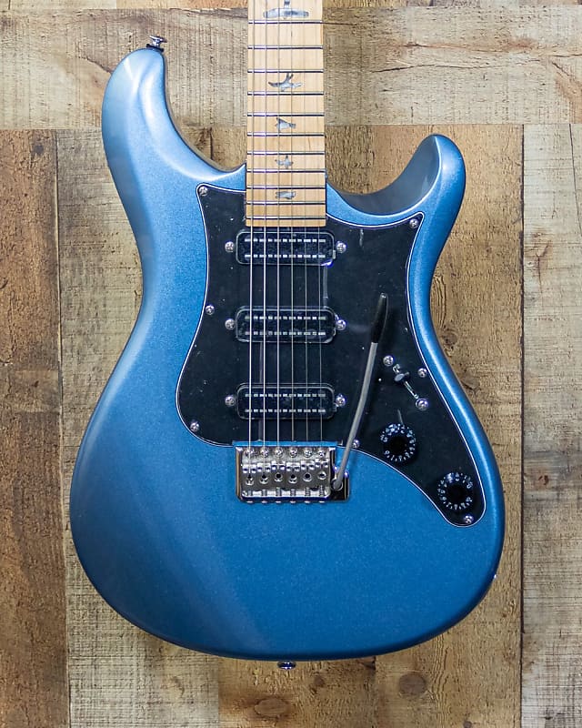 PRS SE NF3 in Ice Blue Metallic, Maple Fretboard | Reverb