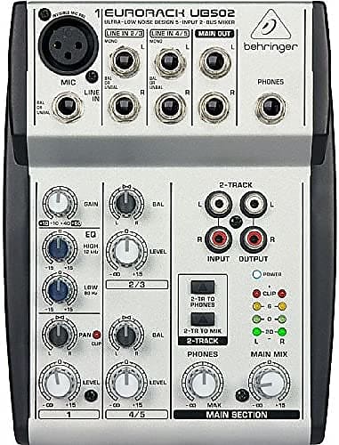 Behringer UB-502 Eurorack Mixer ( UB 502 UB502) | Reverb