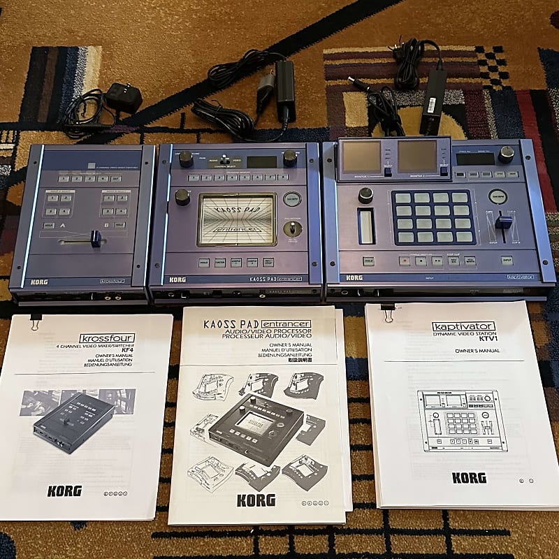Korg krossfour, entrancer & kaptivator | Reverb