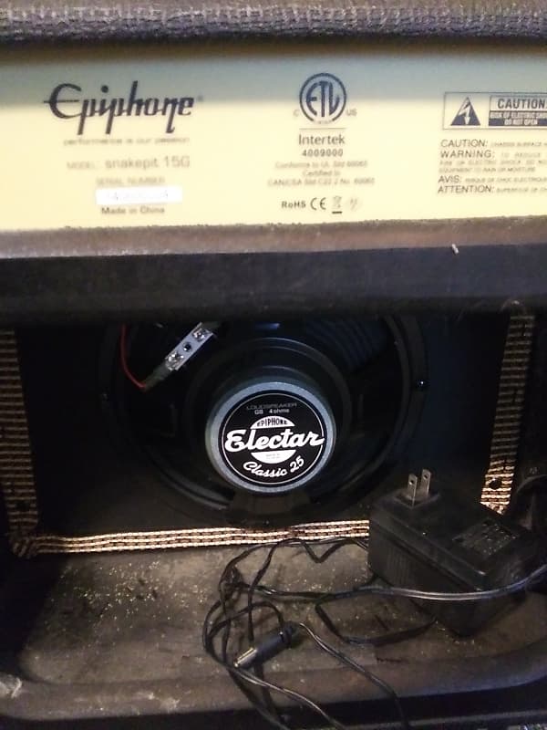 Epiphone Slash AFD snakepit 15g 2014 Black and cream | Reverb